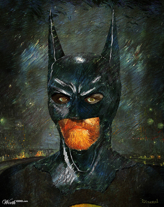 Classic Paintings Recreated With Modern Comic Book Superheroes