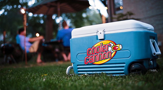 Cooler Cannon, A Portable Remote-Controlled Cooler That Tosses Canned ...
