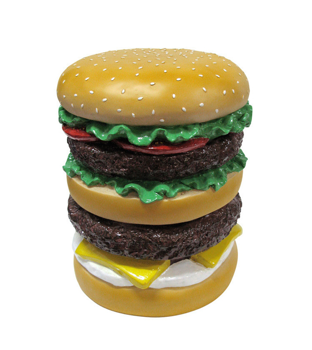 Giant Hamburger Stool