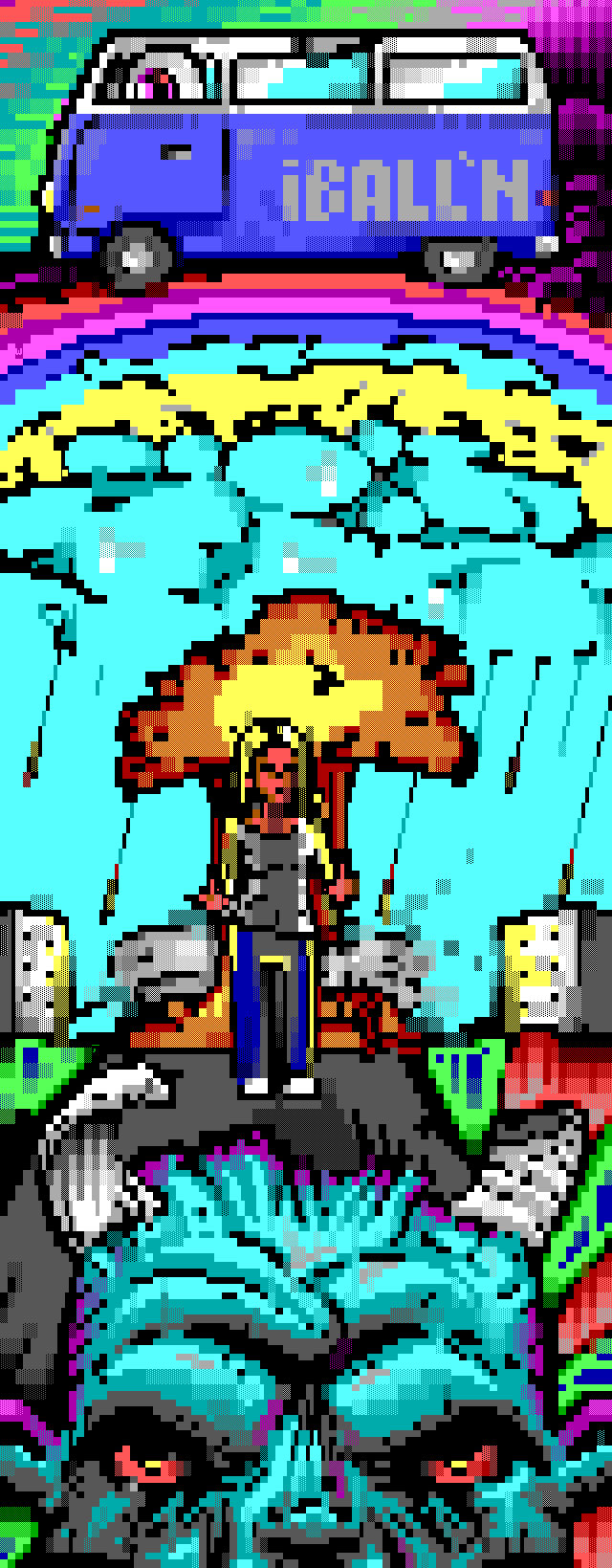 Blocktronics ACiD Trip, A Super Long Piece of Collaborative ANSI Art