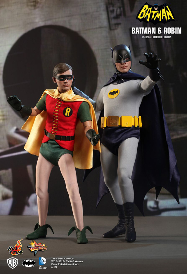 1966 Batman and Robin Collectible Action Figures by Hot Toys