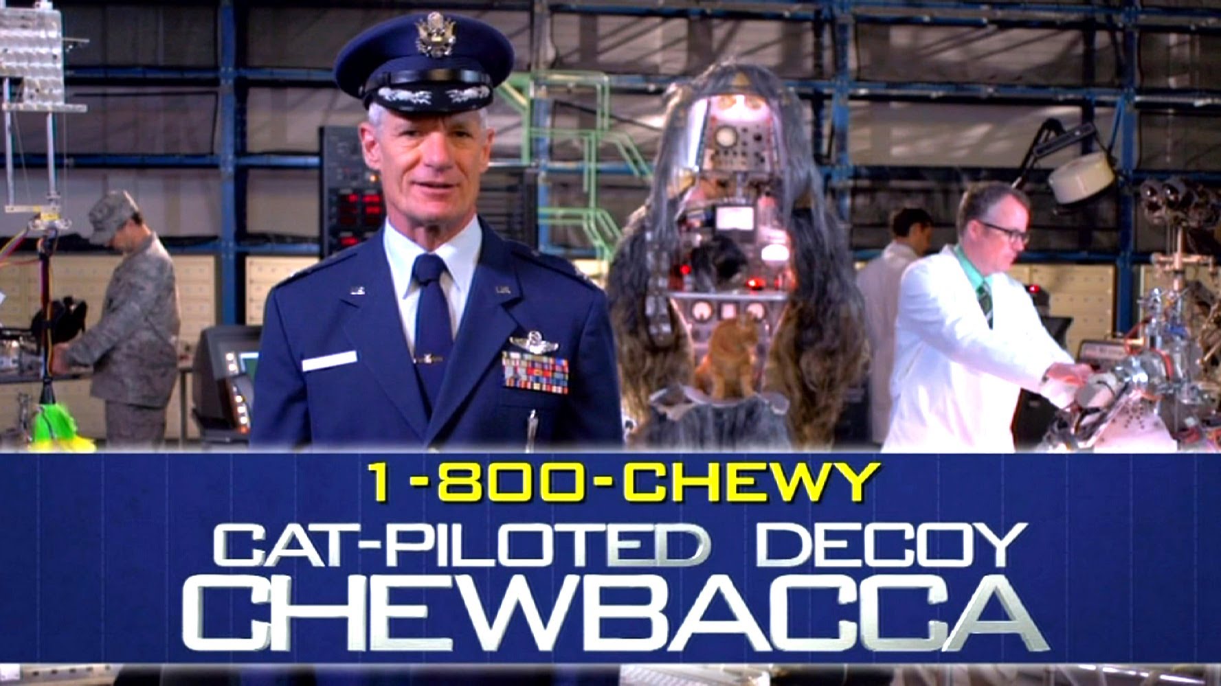 Cat-Piloted Decoy Chewbacca Costume That Can Help You Avoid Having to ...