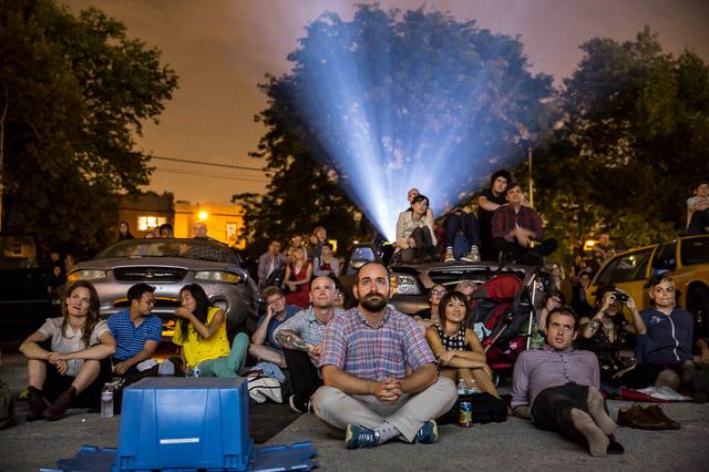 Empire Drive-In, A Junked Car Drive-In Theater Now in New York City