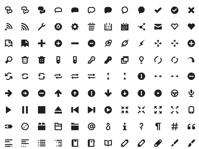 Iconic, A Clever Icon Set for the Web