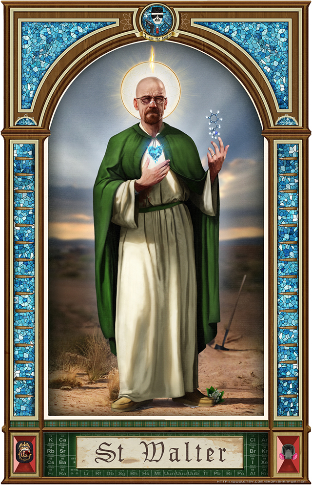 Saint Walter, A Divine Illustration of Breaking Bad's Walter White