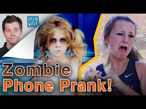 Spooky Zombie Camera Phone Prank Freaks People Out