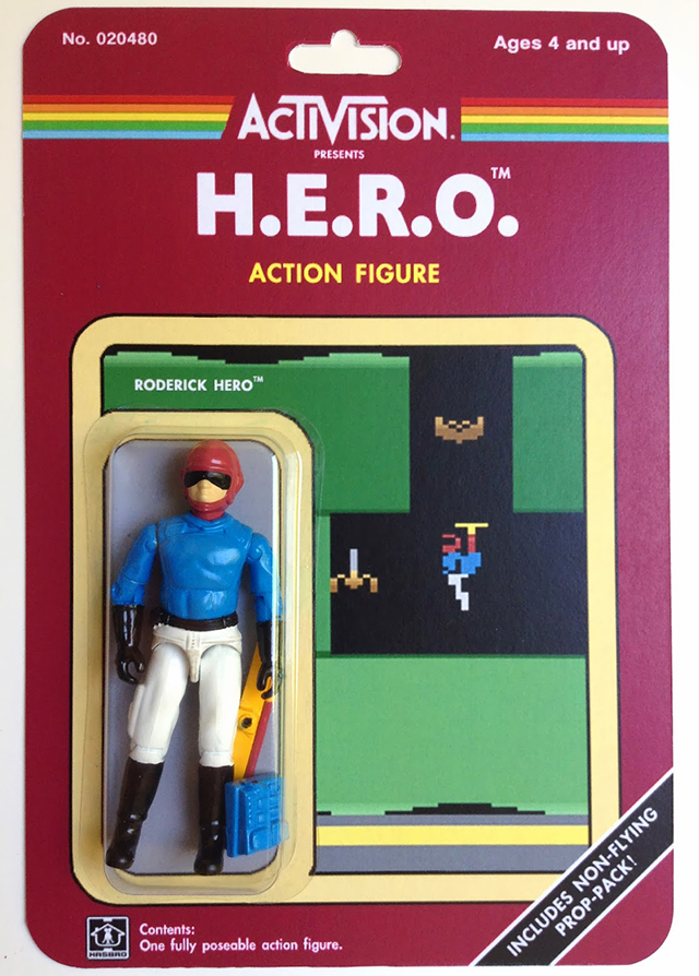 Custom Atari Action Figures Based on Heroes From Classic Activision ...