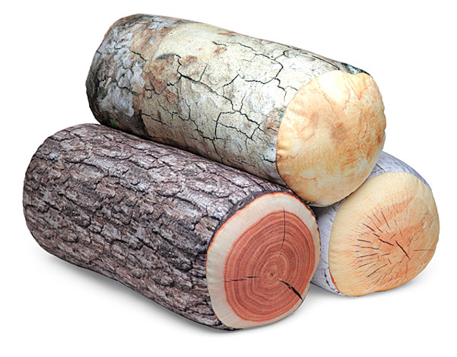 Sleeping Like a Log Pillows By ThinkGeek