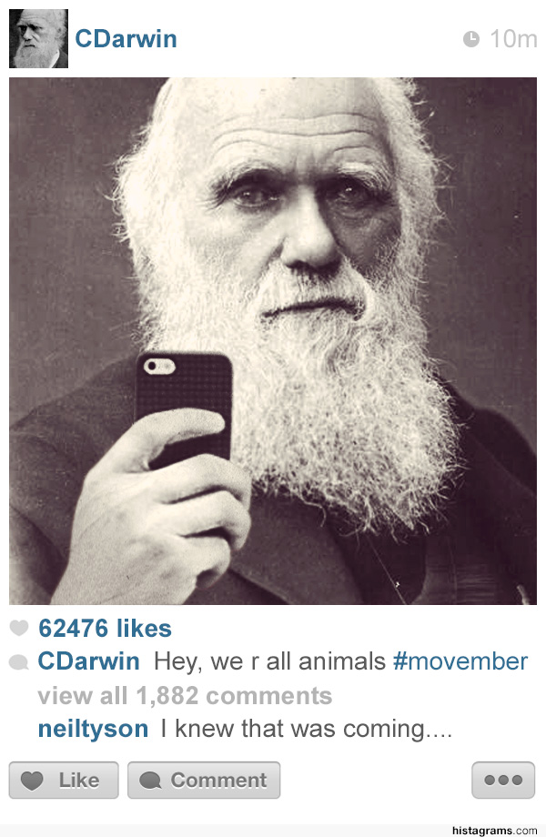 Histagrams, Major Historical Events Depicted as Instagram Posts