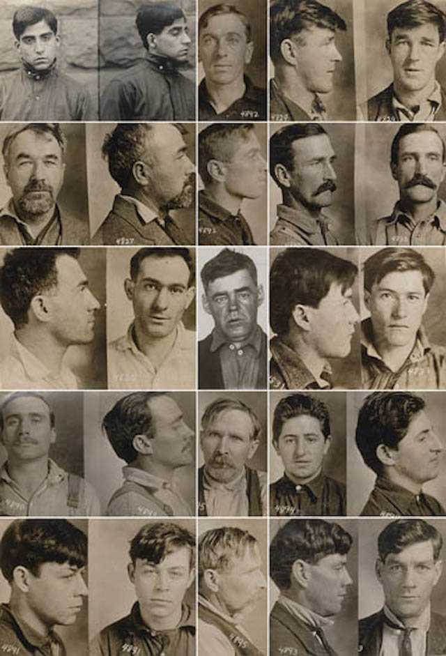 Auction House Sells Fascinating Album of Over 1500 Vintage Mugshots