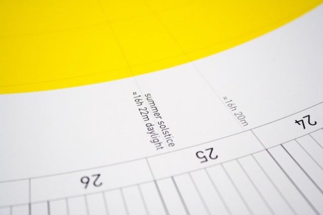 Circular Calendar Visualizes How Much Sunlight is Available Throughout ...