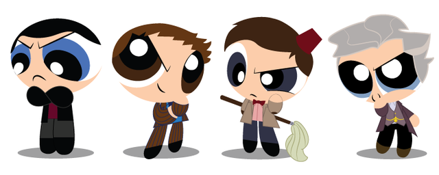 Every Doctor From 'Doctor Who' Drawn in the Cutesy Style of 'The ...