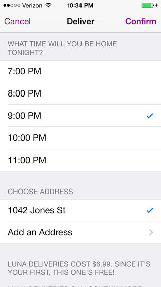 Luna, A Service That Delivers Packages at Night When You're Home