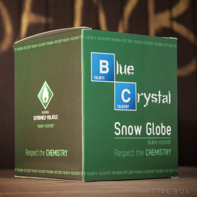 A Breaking Bad Snow Globe That Shakes Blue Crystals Onto A Winnebago in ...