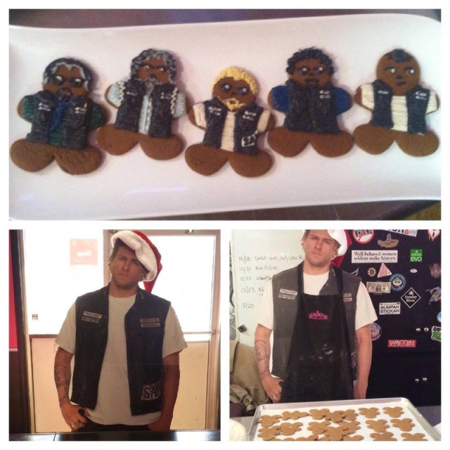 Crumbs of Anarchy, Gingerbread Cookies Made in the Likeness of 'Sons of ...