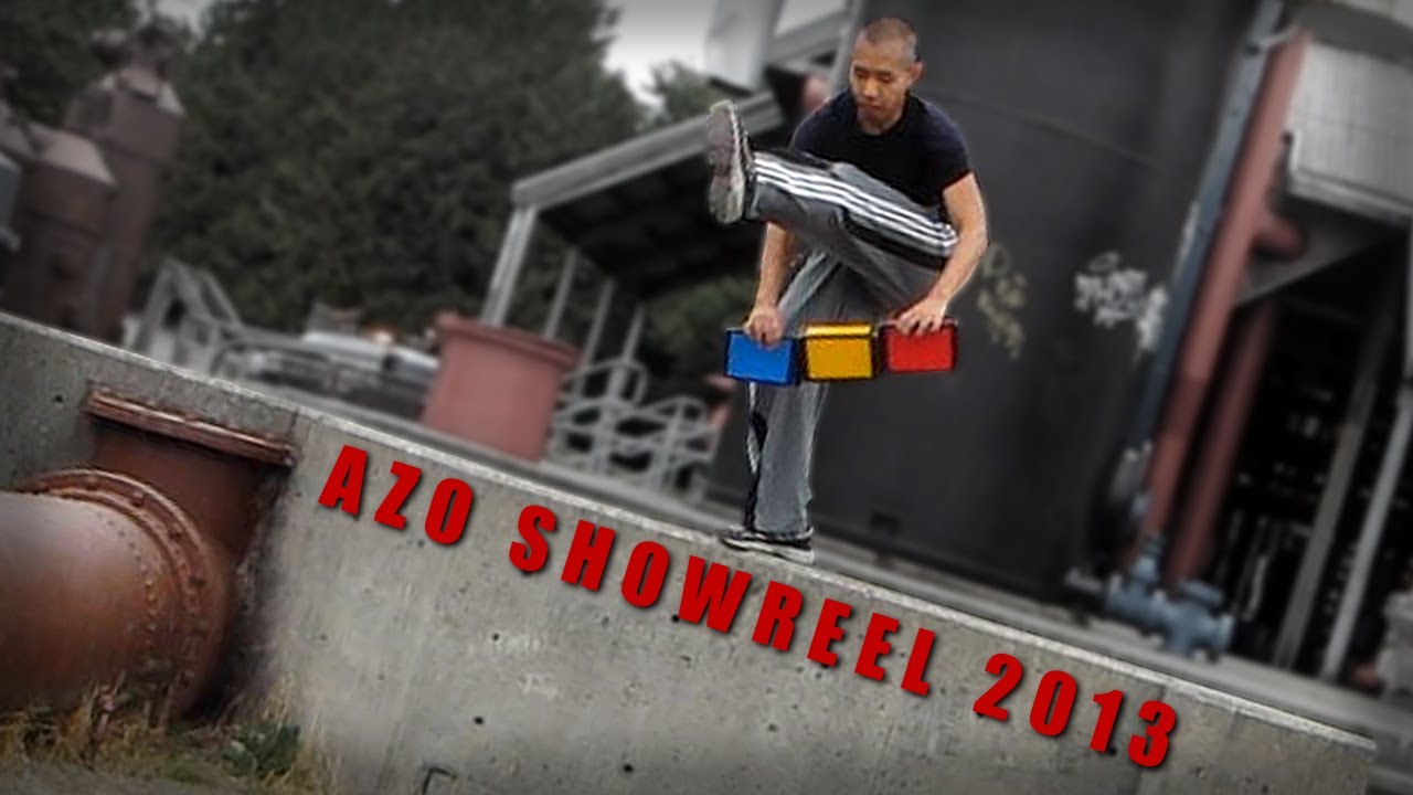 AZO Showreel 2013, Impressive Stunts and Tricks by Aung Zaw Oo
