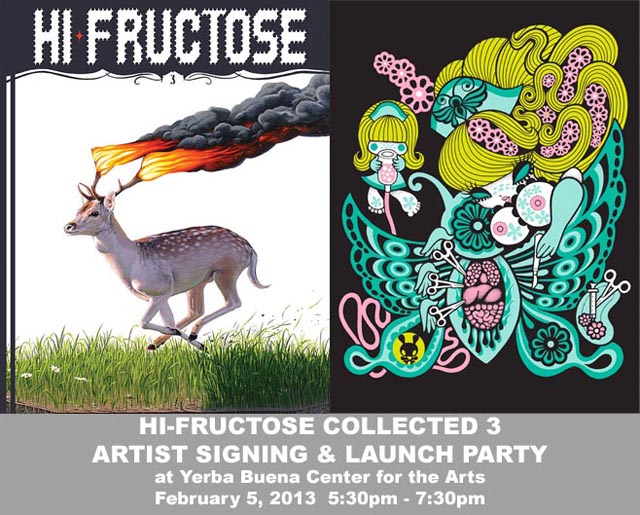 Hi-Fructose Collected 3, Artist Signing & Launch Party in San Francisco