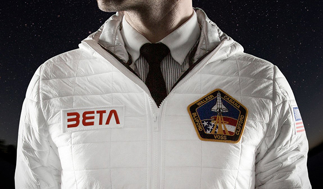 Space Jacket, A NASA-Inspired White Thermal Jacket by Betabrand