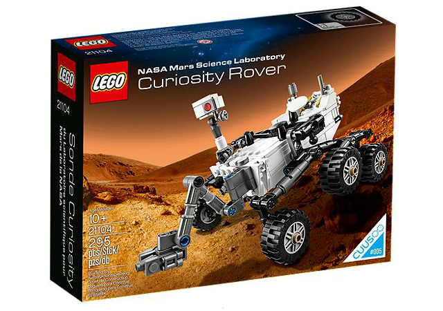 The NASA Mars Curiosity Rover LEGO Set Is Now Available