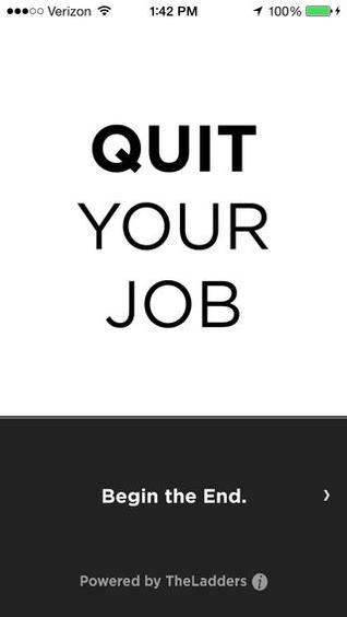 Quit Your Job, An iOS App for Quitting via Text Message
