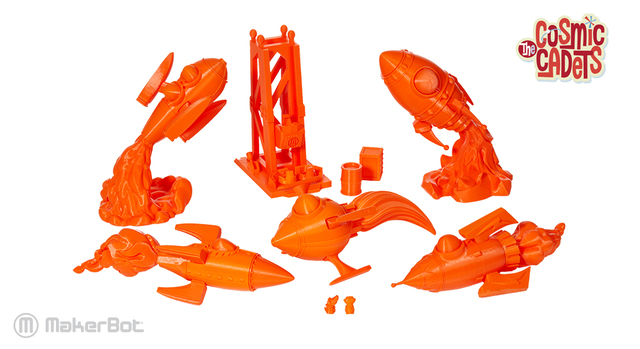 MakerBot Now Selling Digital Blueprints for 3D Printing of a Fun Line Toys