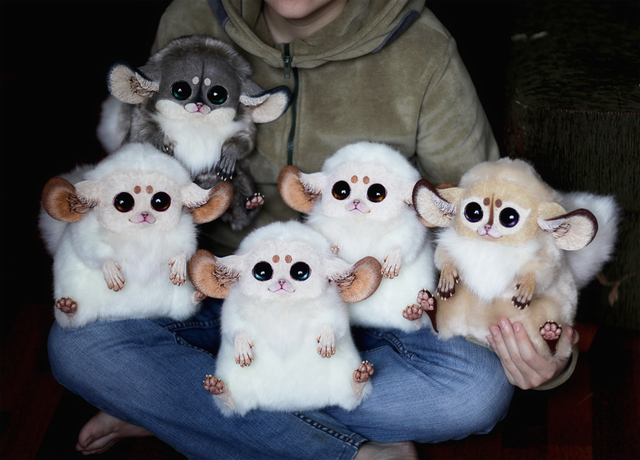 Realistic Handmade Fantasy Creature Dolls