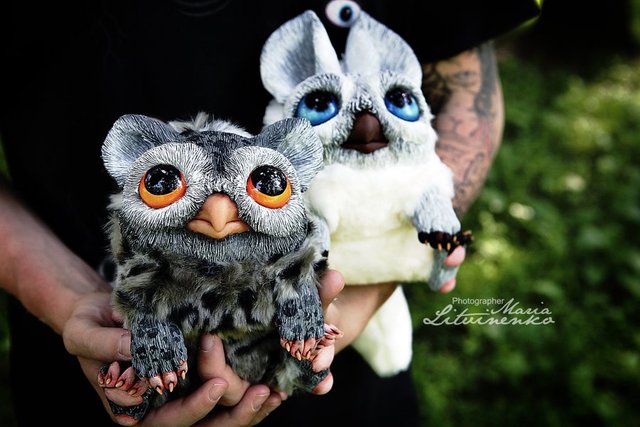 Realistic Handmade Fantasy Creature Dolls
