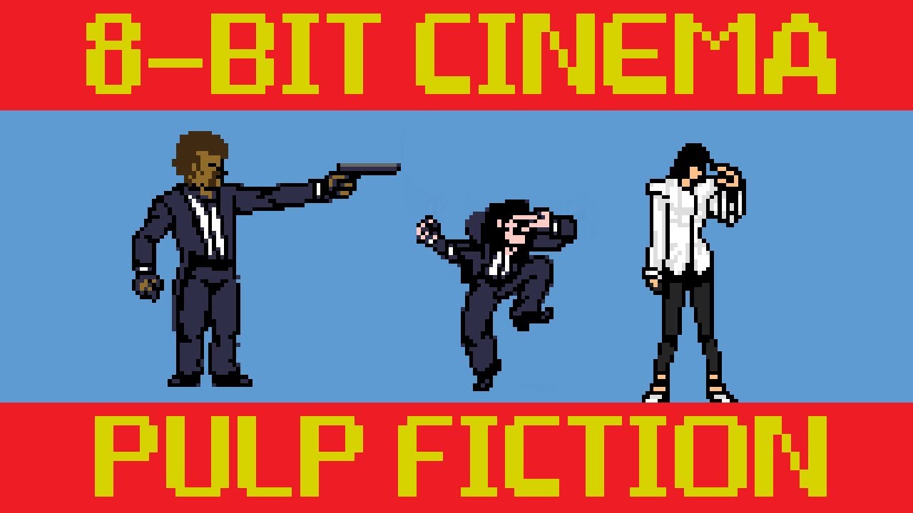 8-Bit Cinema – Pulp Fiction Retold in Two Animated Minutes