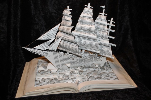 Book Sculptures That Bring Stories to Life