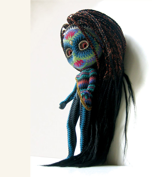 Jan Huling Transforms Simple Objects Into Beautiful Works of Beaded Art