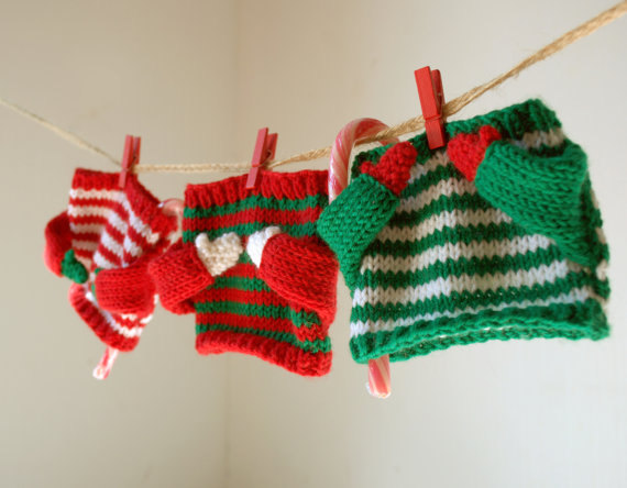 Custom Handmade Knitted Sweaters Made for Mugs