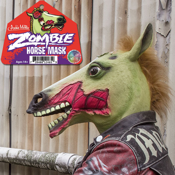 Zombie and Lady Horse Masks, Horse Hooves, and a Creepy Horse Puppet by ...