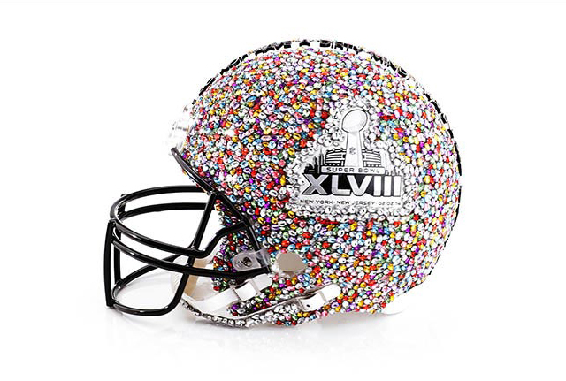 Designers Create Fashionable Super Bowl XLVIII Football Helmets for NFL ...