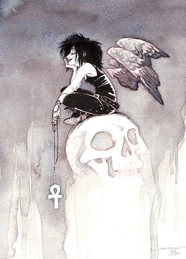 Neil Gaiman's 'Sandman' Comic Series 25th Anniversary Art Show at ...