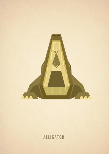 Illustrated 'Animal Alphabet' by Marcus Reed