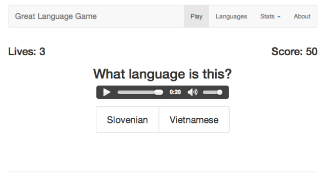 The Great Language Game Challenges Players to Identify Languages By ...
