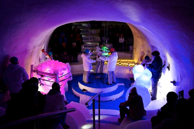 Ice Music, A Swedish Orchestra That Plays on Ice Instruments