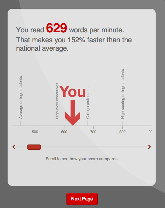 Online Speed Reading Test by Staples Lets You Compare Your Results ...