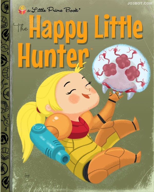 Nintendo Video Game Titles Reimagined as Classic Little Golden Books