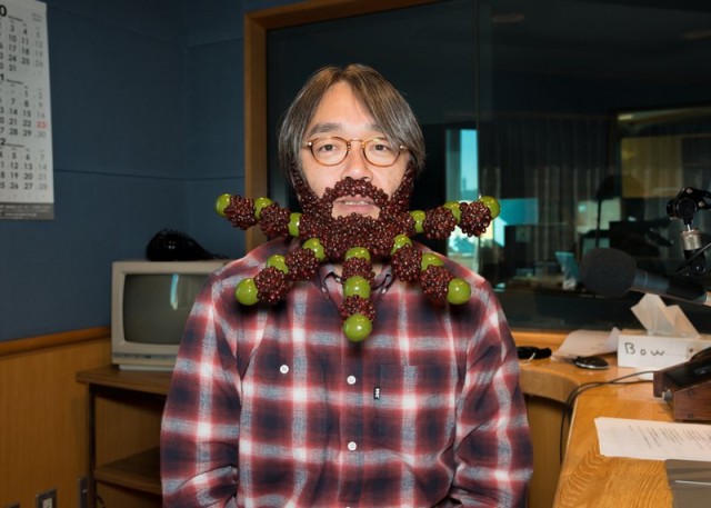 Hilariously Bizarre Azuki Bean Beards by Takao Sakai