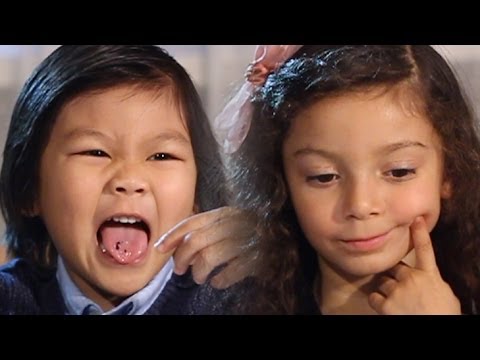 Kids Taste Testing Gourmet Food