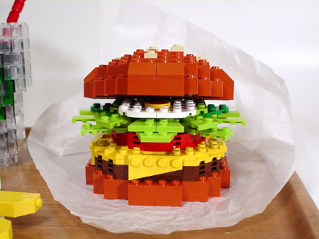 Oddly Appetizing Food Made From LEGO