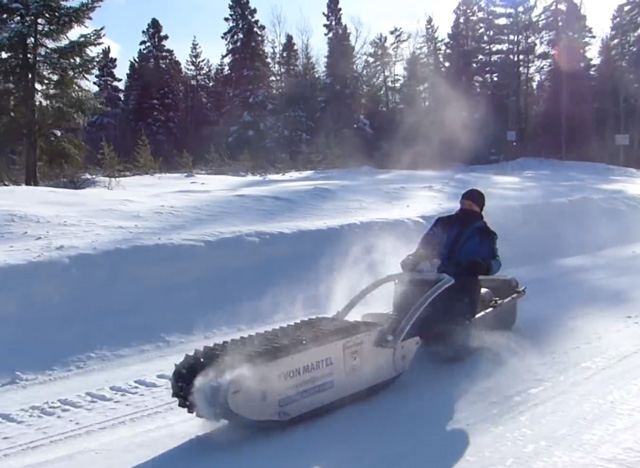 MTT-136, An All-Weather, All-Terrain Electric Tracked Vehicle