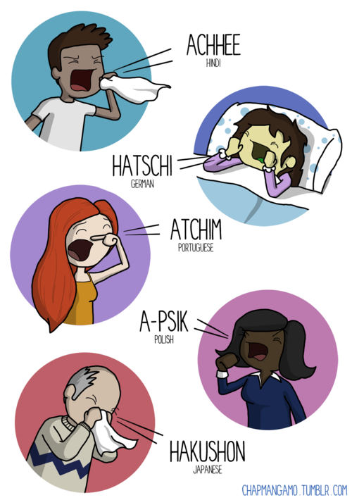 How To Sneeze In Ten Different Languages