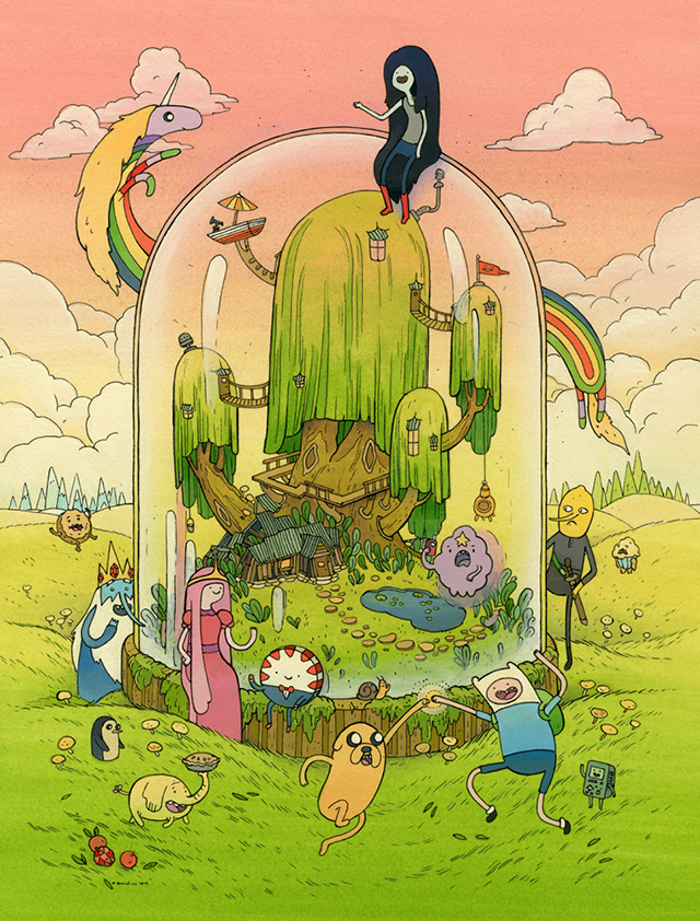 Adventure Time, An Art Show Inspired by Cartoon Network's Animated TV ...