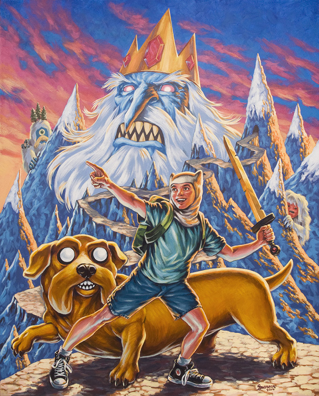 Adventure Time, An Art Show Inspired by Cartoon Network's Animated TV ...
