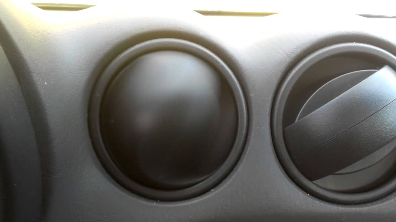 Aging Pontiac Grand Am Has an Air Vent That Gyrates Wildly When Vent is ...