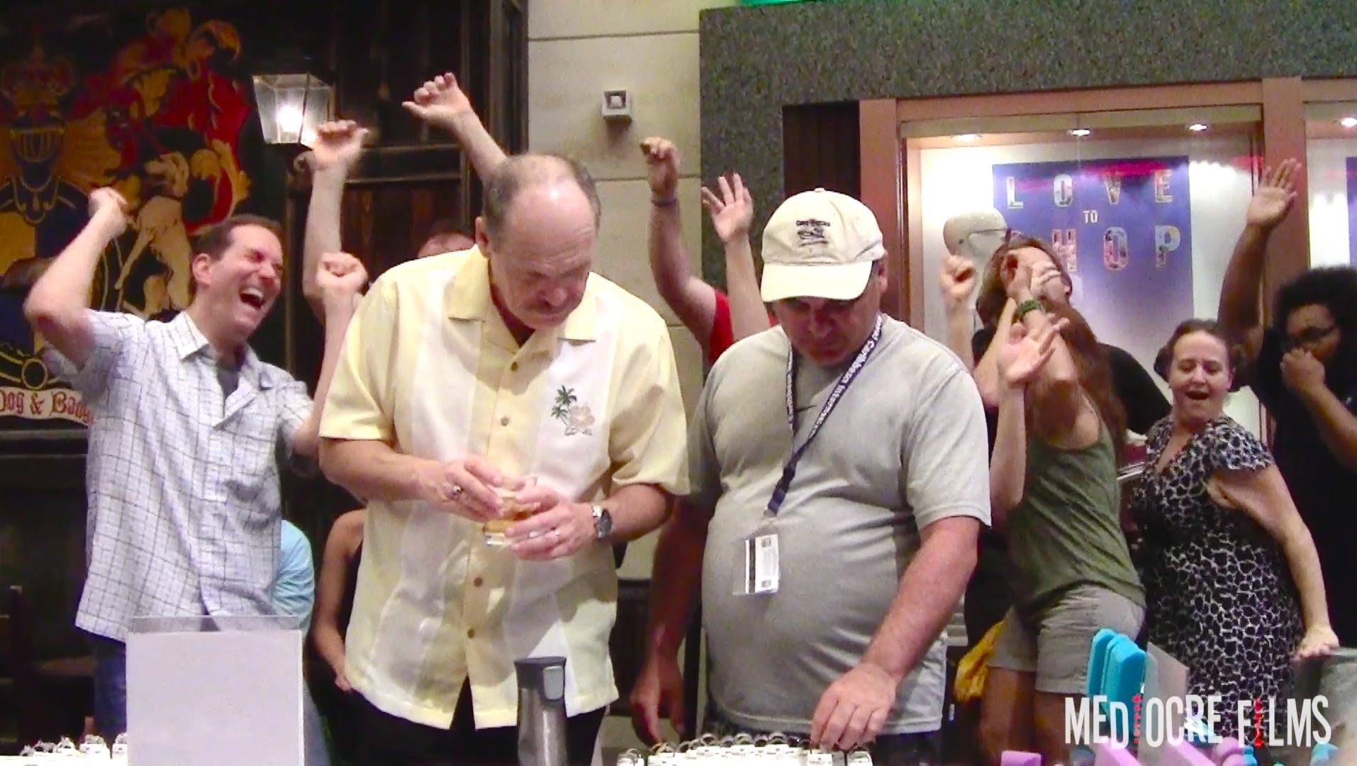 Flash Mob Dancing Behind People on a Cruise Ship Without Them Knowing