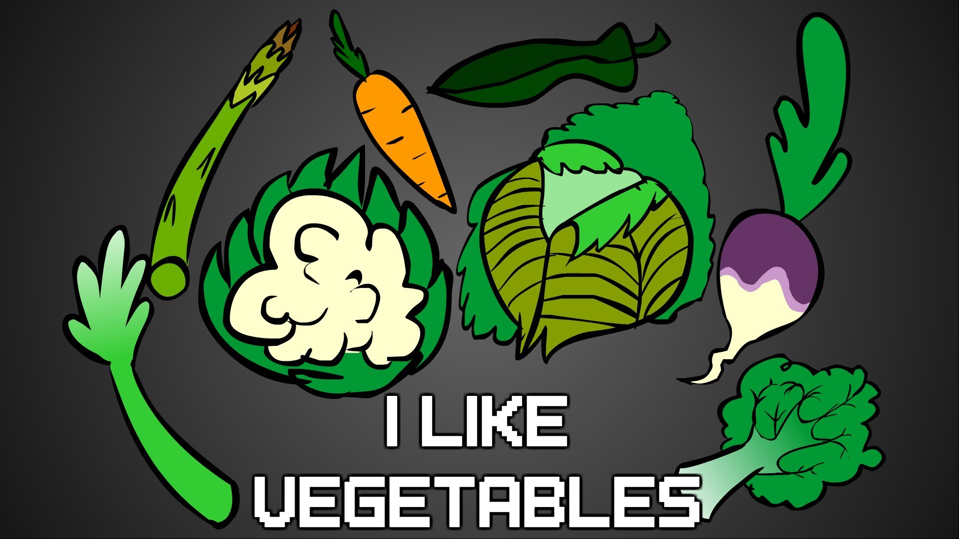 I Like Vegetables, An Animated Music Video by Parry Gripp and Yusuf Iqbal