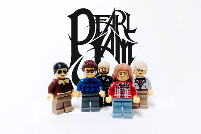 Famous Bands Recreated in LEGO